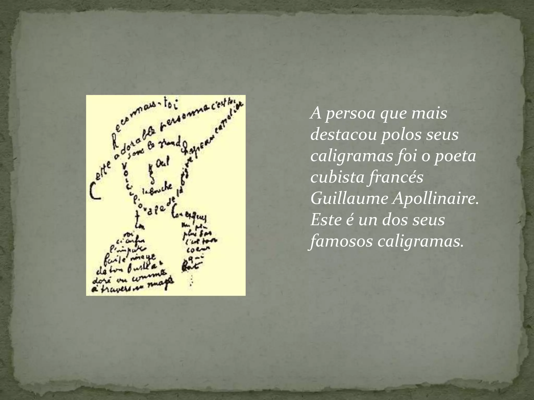Caligrama adriana gomez fernandez 2ºa | PPT