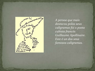 Caligrama adriana gomez fernandez 2ºa | PPTX