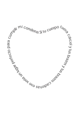 Caligrama corazon | PDF