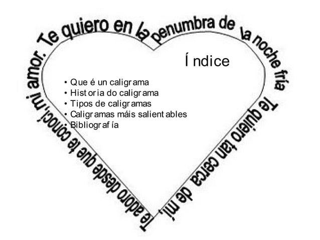 Caligramas | PPT