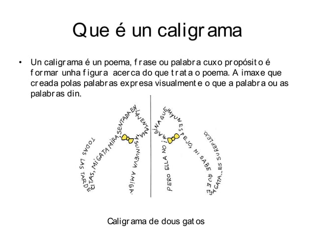 Caligramas | PPT