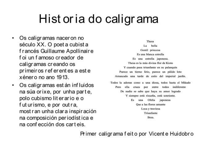 Caligramas | PPT