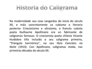 Caligramas | PPTX