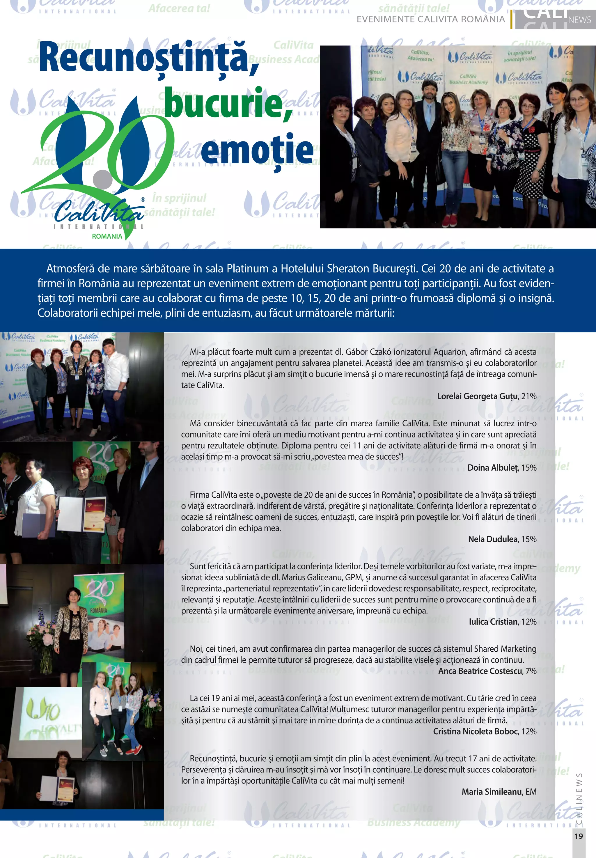 Revista CaliNews CaliVita VARA 2016 | PDF