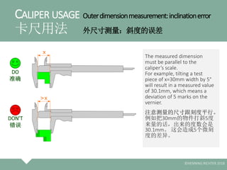Caliper DOs and DONTs - Part I | PPTX