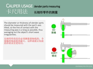 Caliper DOs and DONTs II | PPTX
