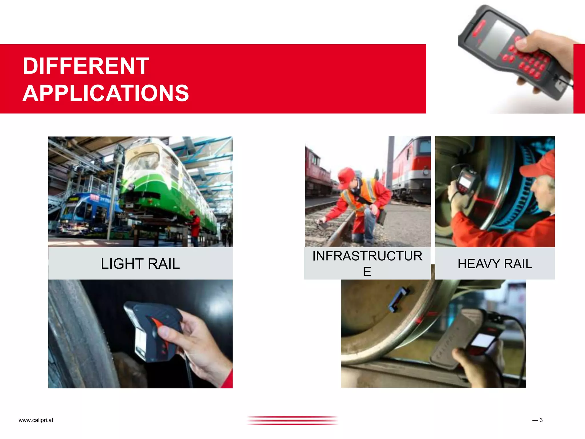 CALIPRI C4x - wheel profile measurement & rail profile measurement | PDF