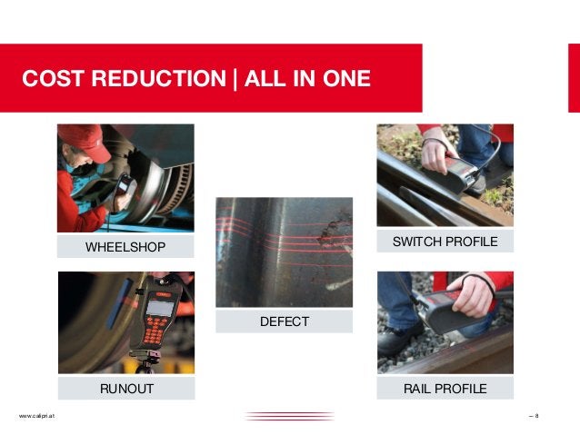 CALIPRI C4x - wheel profile measurement & rail profile measurement ...