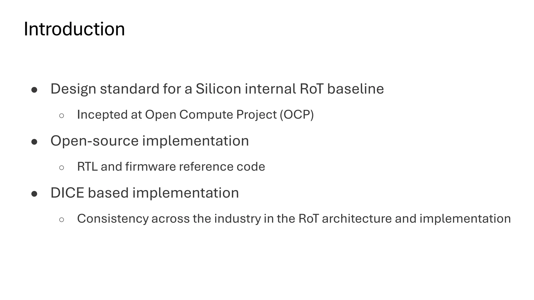Caliptra silicon Root-of-Trust IP introduction | PDF