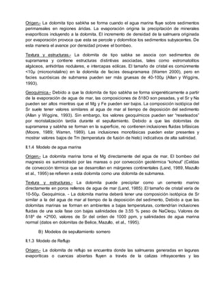 Calizas metasomaticas | DOCX
