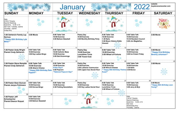 Activities for Seniors at Keystone Home Health Care in Benton county ...