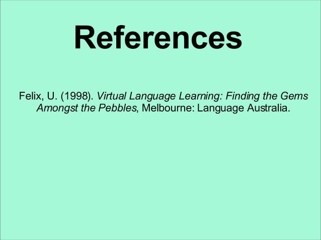 Computer-Assisted Language Learning | PPT