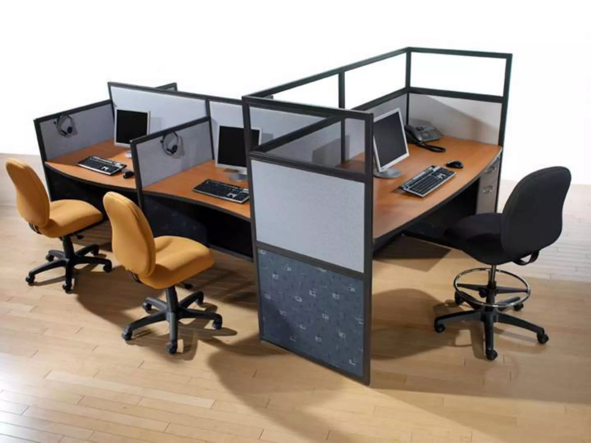 Call Center Layouts by Interior Concepts | PPTX