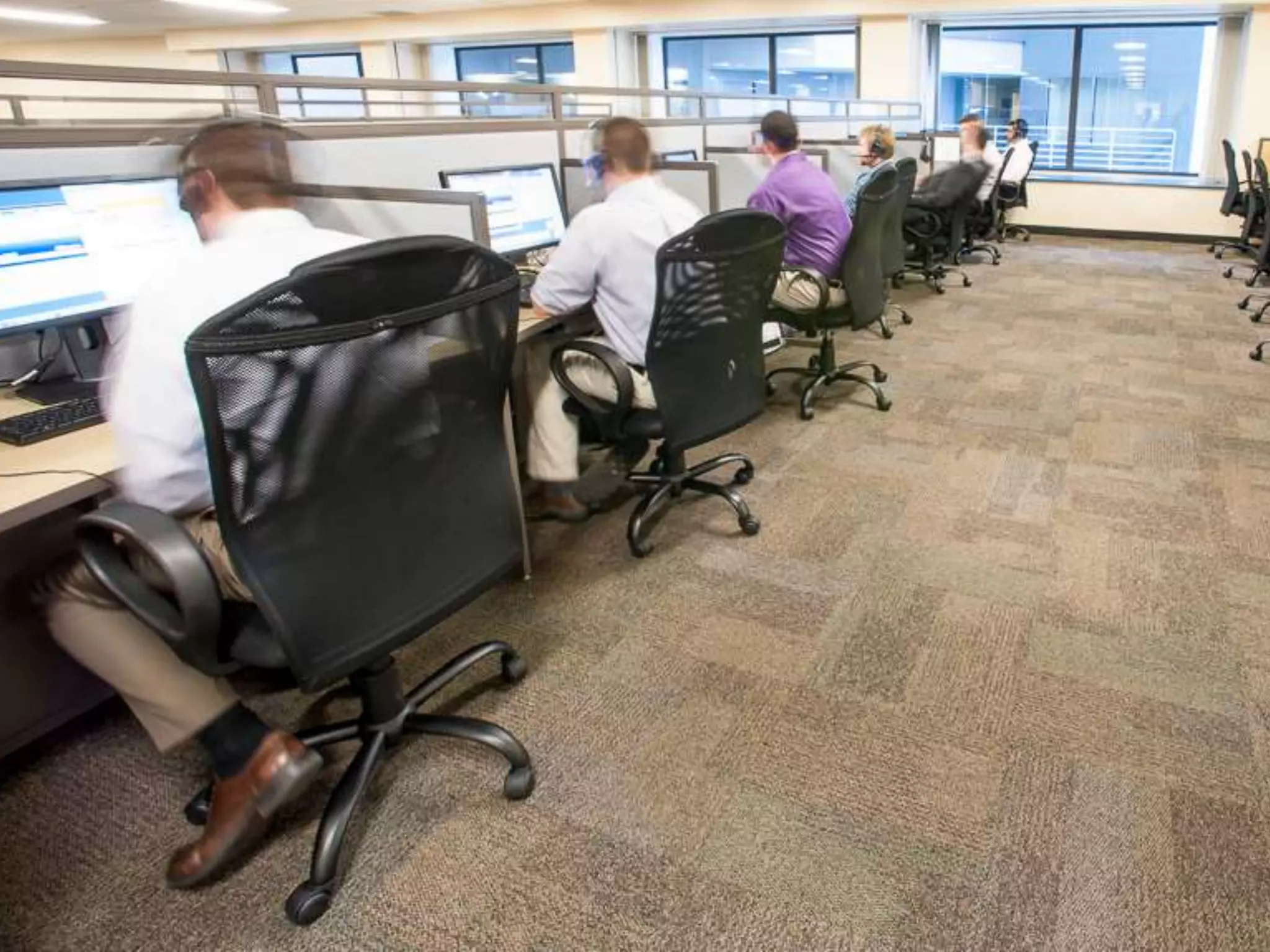 Call Center Layouts by Interior Concepts | PPTX