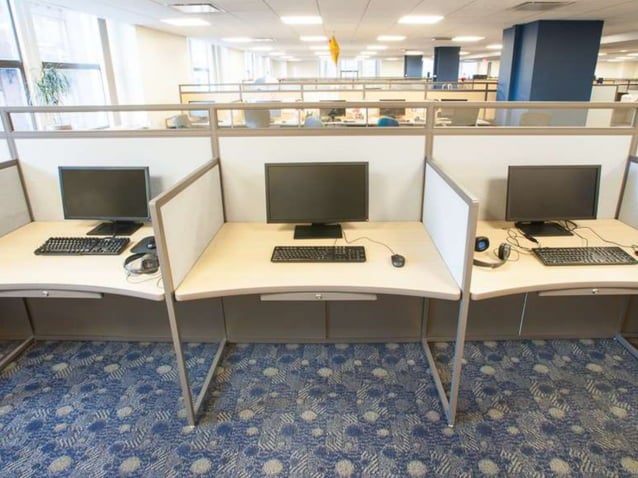 Call Center Layouts by Interior Concepts | PPTX