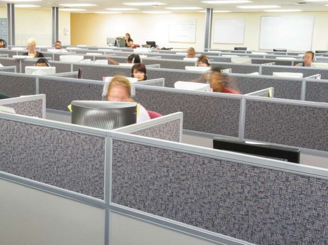 Call Center Layouts by Interior Concepts | PPTX