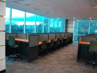 Call Center Layouts by Interior Concepts | PPTX