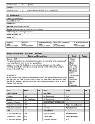 Call sheet-template (2) | DOCX