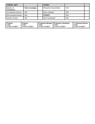 Call sheet-template (2) | DOCX
