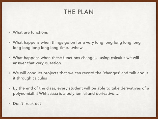 Calculus for Kids - Lesson 1 | PPT