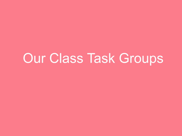GroupsTask | PPT