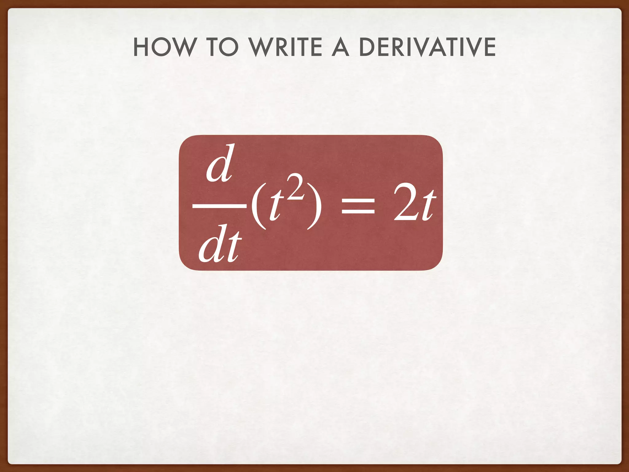 Calculus for Kids - Lesson 5 | PPT