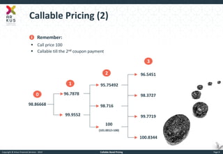 Callable Bond Pricing | PDF