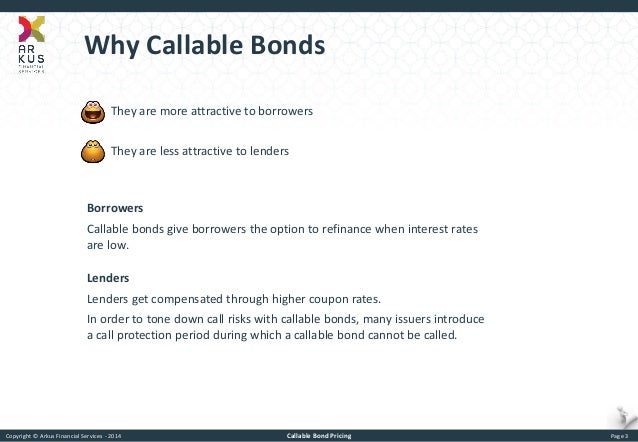 Callable Bond Pricing