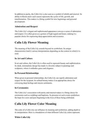 Calla Lily Flower Spiritual Meaning and Symbolism.docx