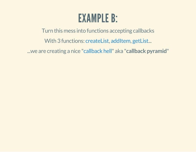 Callbacks and control flow in Node js | PDF