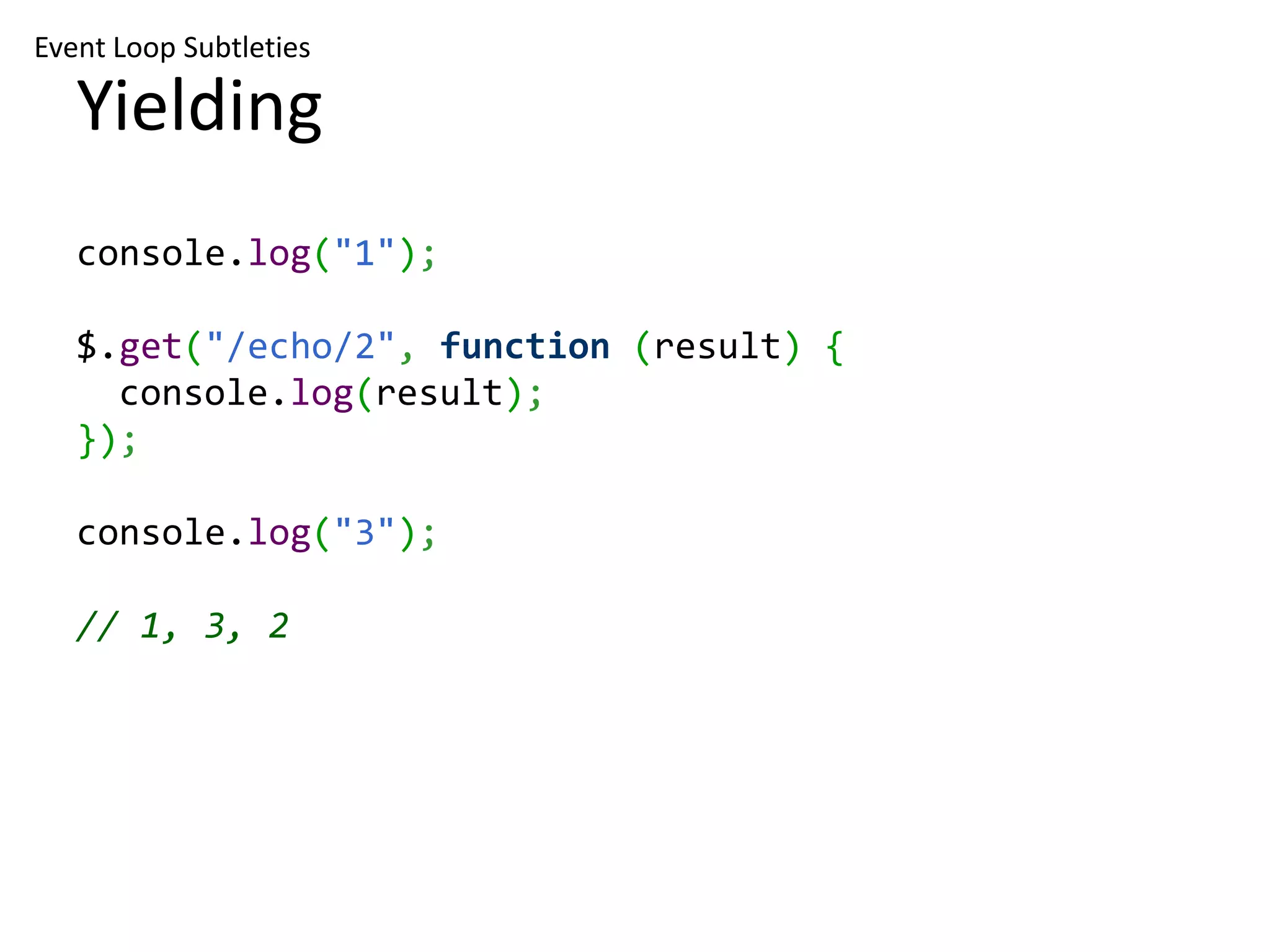 Callbacks Promises And Coroutines Oh My Asynchronous Programming Patterns In Javascript Ppt