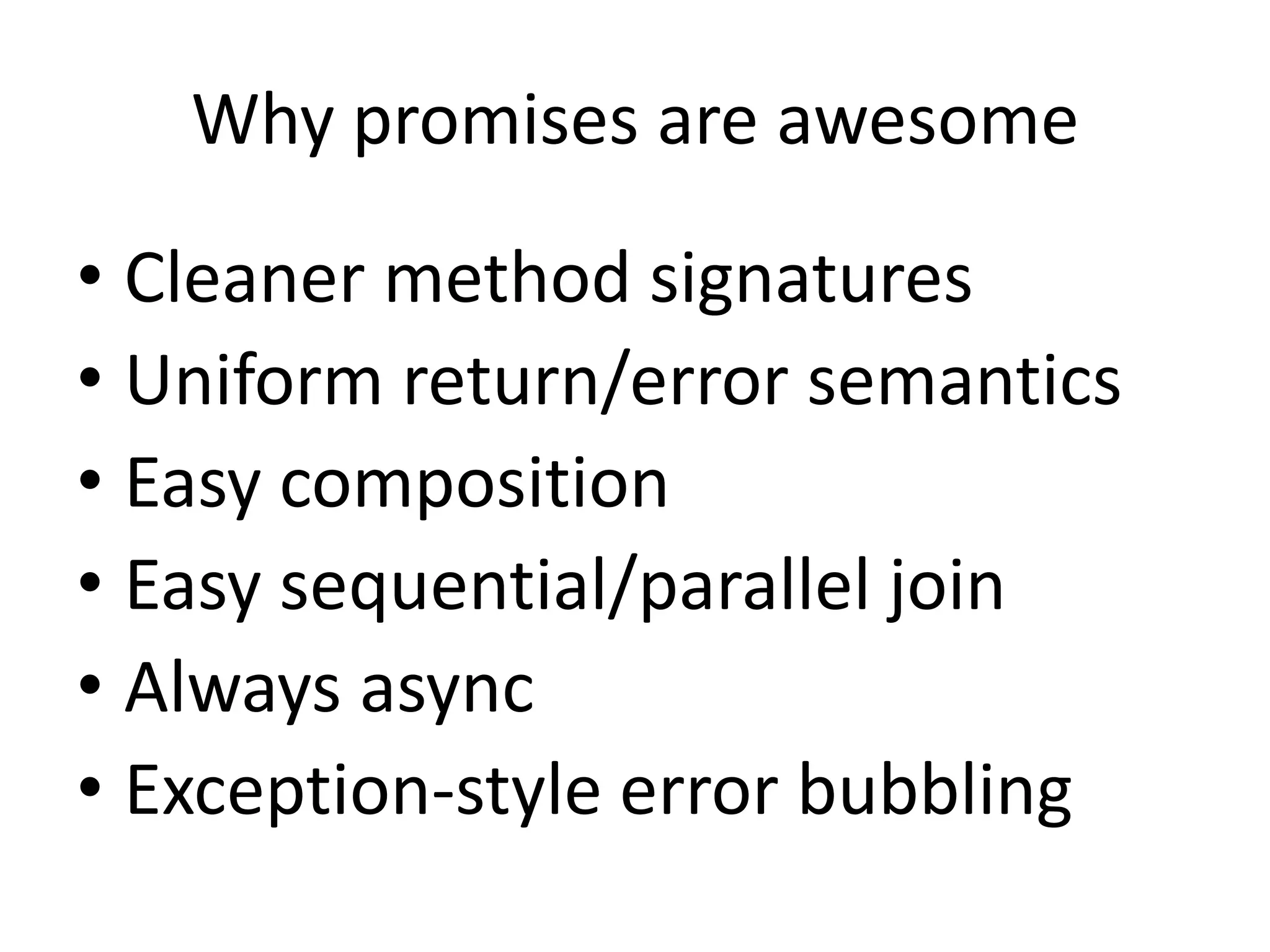 Callbacks, Promises, and Coroutines (oh my!): Asynchronous Programming Patterns in JavaScript ...