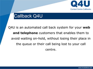 Callback Web Integration | PPT