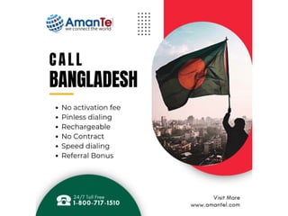Call Bangladesh from the US, Canada, and UK | PPT
