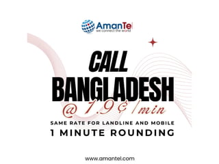 Call Bangladesh from the US, Canada, and UK | PPT