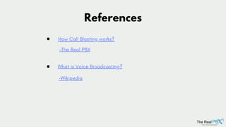 What Is Call Blast & How It Works? | PPT
