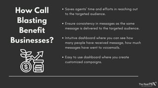What Is Call Blast & How It Works? | PPT