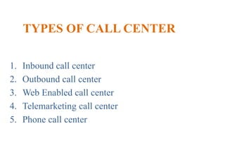 Call center | PPT