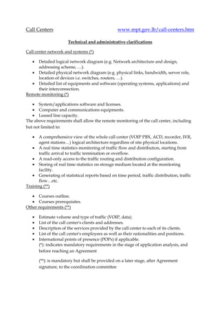 Call center application documents-new-en-2010 | PDF