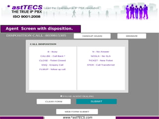*astTECS - Call Center Solution | PDF