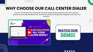 Call Center Dialer Software Best VICIdial Solution - dialerking | PPT