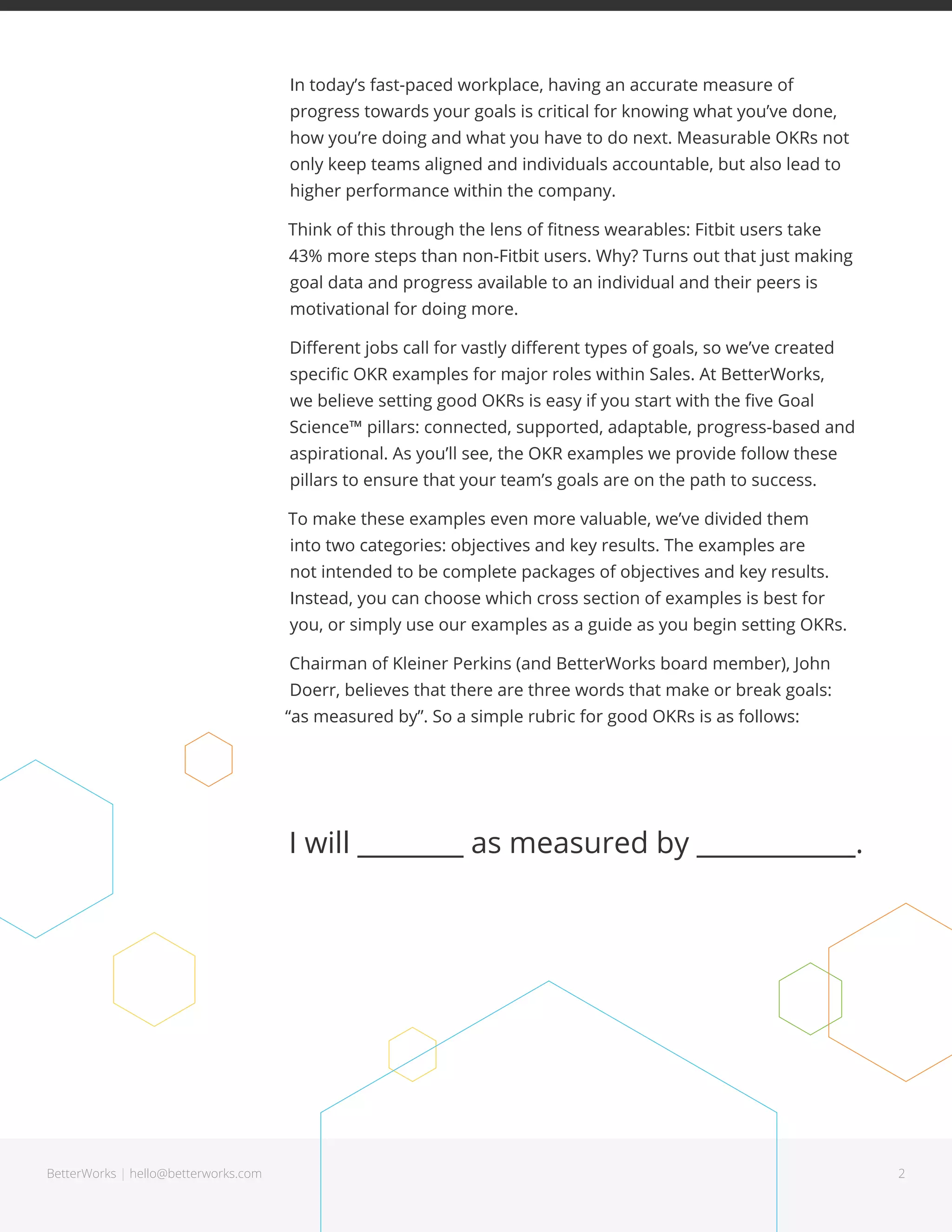 Goal Examples for Call Center | PDF