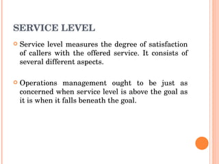 Call Center Mathematics | PPT