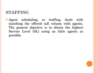 Call Center Mathematics | PPT