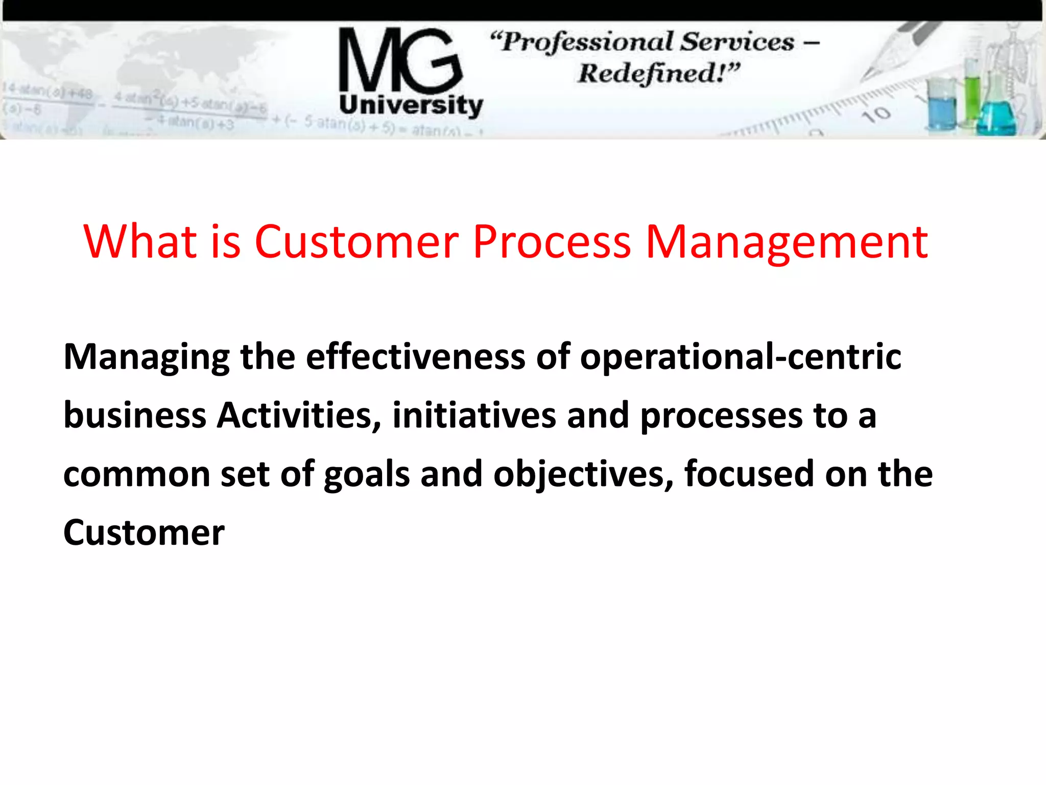 Call Center Process Management 101 | PPTX