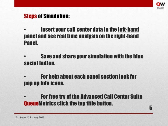 Call Center Simulator | Free App | QueueWiz