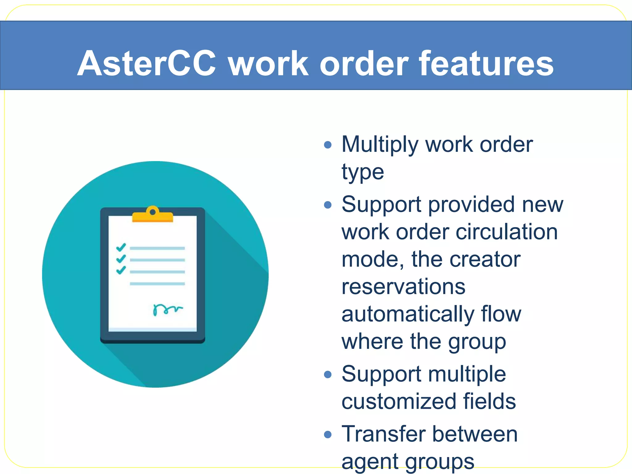 Call Center System Modules | Astercc | PPT
