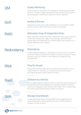 Call center Terminology | PDF | Cloud Computing | Internet