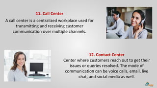 A to Z Call Center Terms You Want to Know | PDF