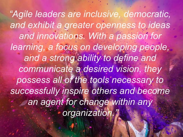 Scrum Alliance's Certified Agile Leadership Program | PPT